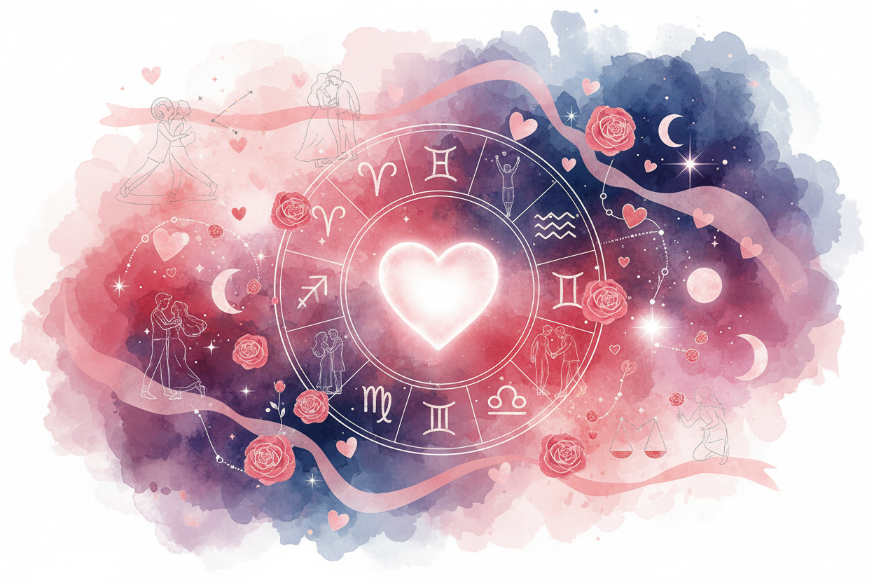 How Zodiac Couples Act on Valentine’s Day: Love Styles of All 12 Signs ...